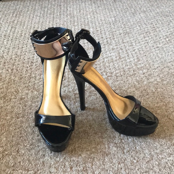 Shoes | Very Cute Black Platform High Heels Sandals | Poshmark